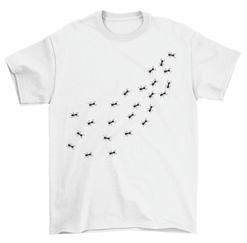Ant T-Shirt Marching Ants Insects Tee Men Women - Walmart.com