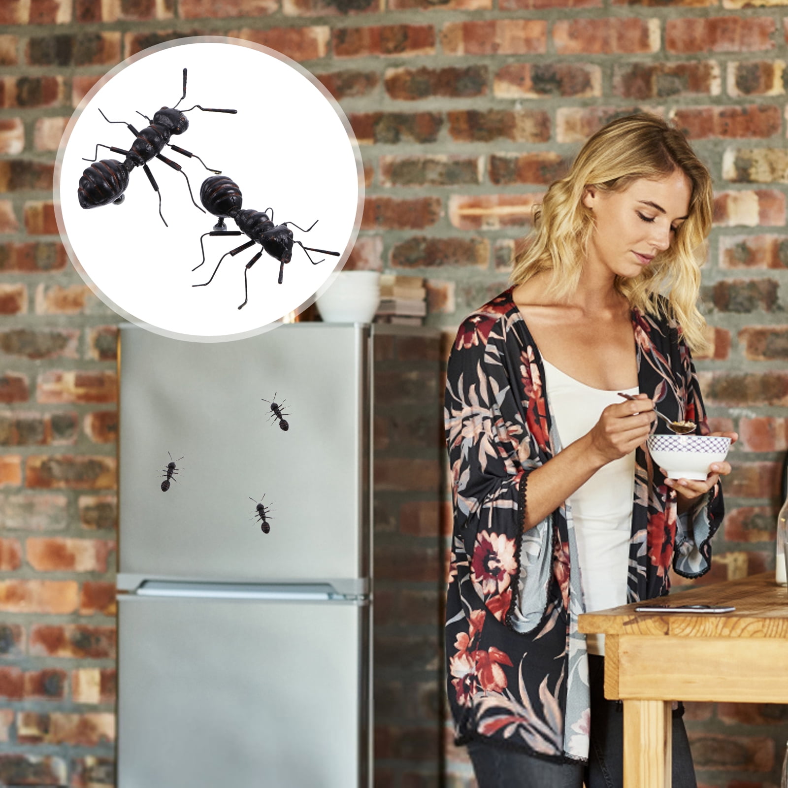 NUOLUX Ant Magnets for Fridge Resin 8Pack 2.6x2.4x0.8In - Walmart.com