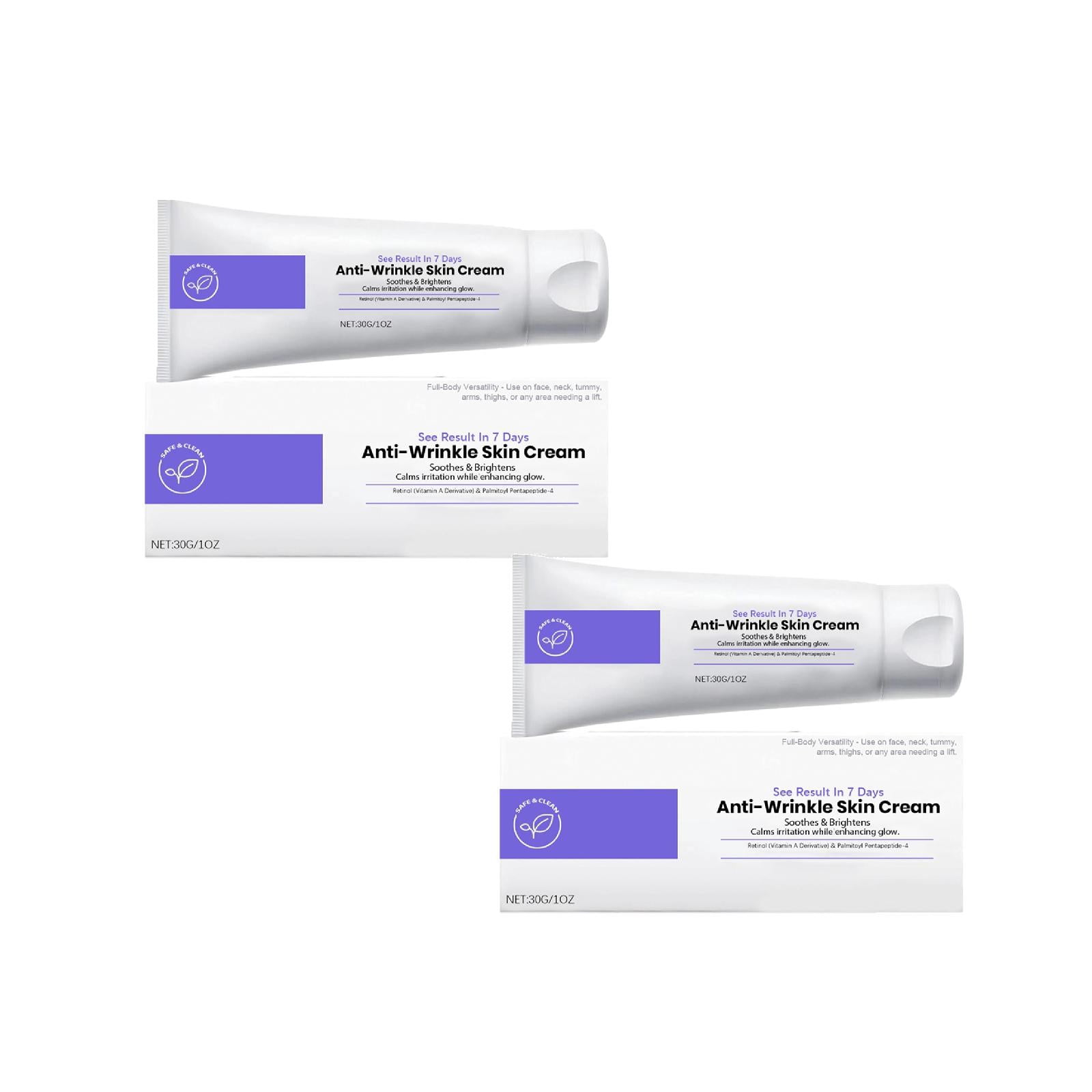 Antǐ-Wrinkle Skin Cream，Hydrating Facial Moisturizer for Skin Firmness ...
