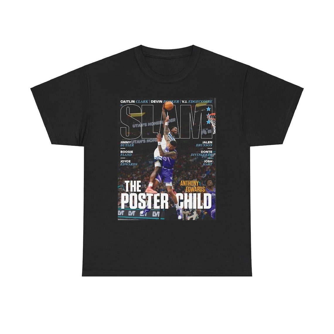 AntThony EDdwards SLAM Magazine T shirt NB'A Clothing Trending Shirts ...