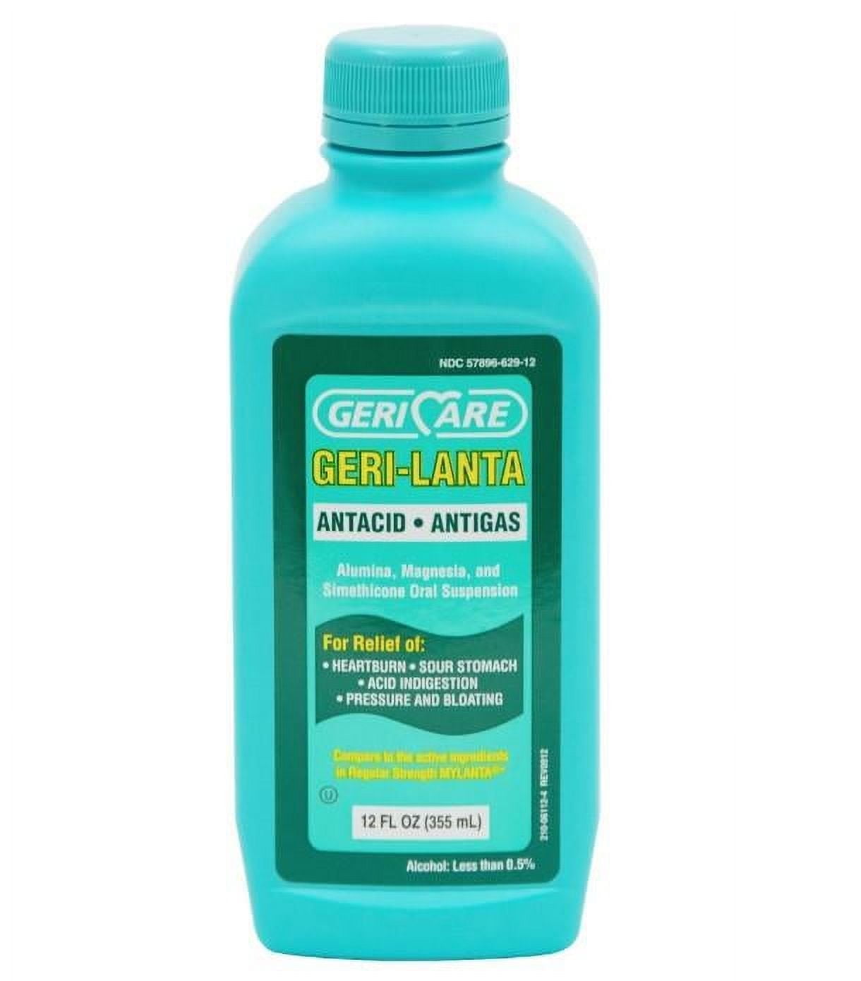 Antacid Regular Strength Original Liquid, [Compare to Mylanta] (12 oz ...