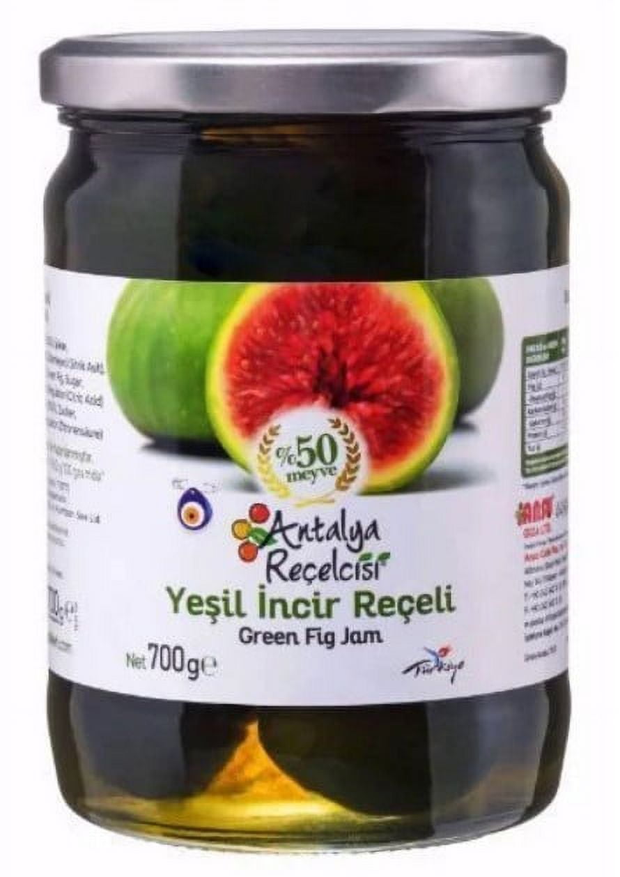 Antalya Green Fig Jam ( Yesil incir Receli ) 700g - Walmart.com