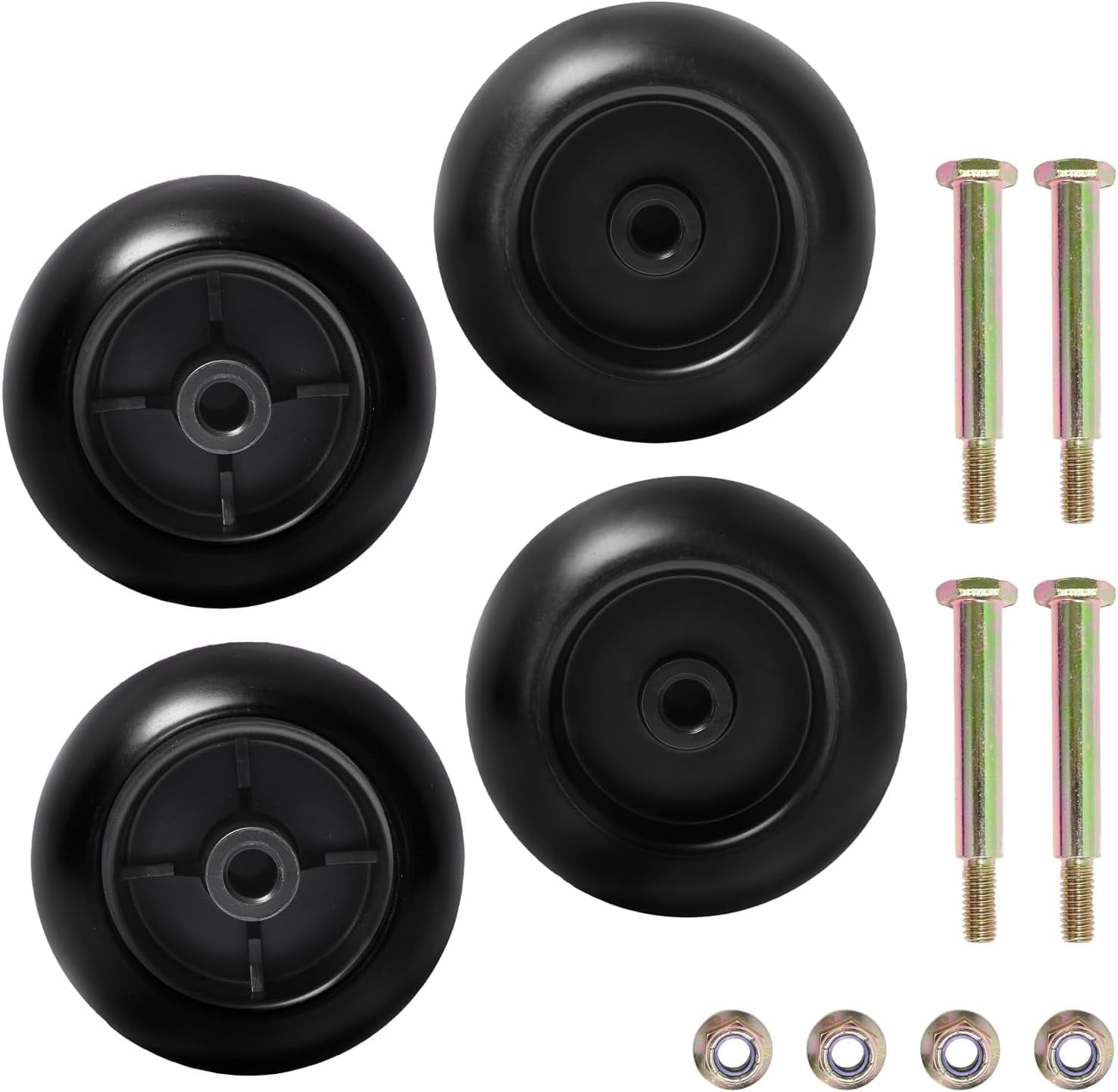 Antanker 4pcs Deck Wheels 753-04856A for Cub Cadet RZT50 RZT54 LT1050 ...