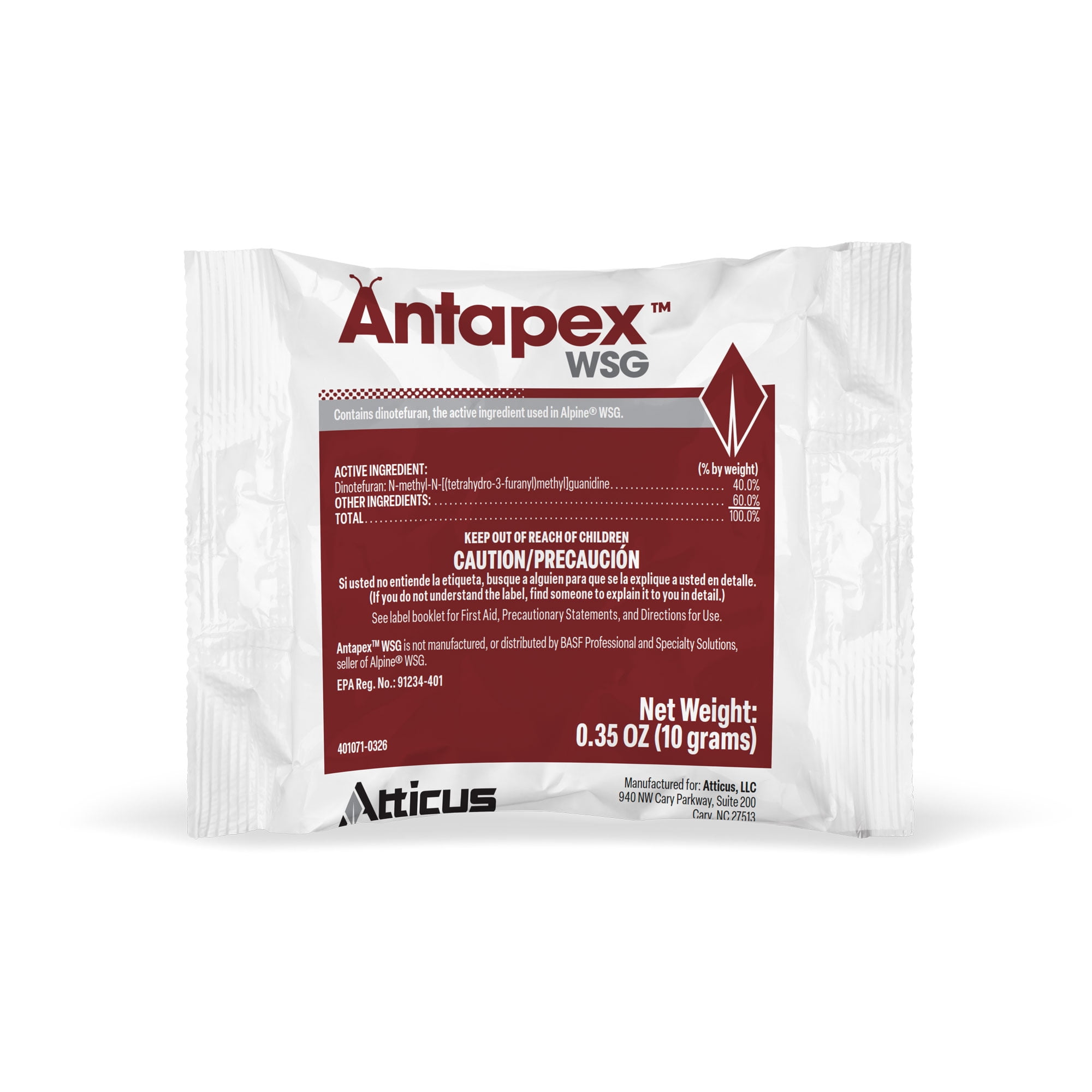 Antapex WSG Insecticide (10 Gram) Indoor & Outdoor Pest Control for ...