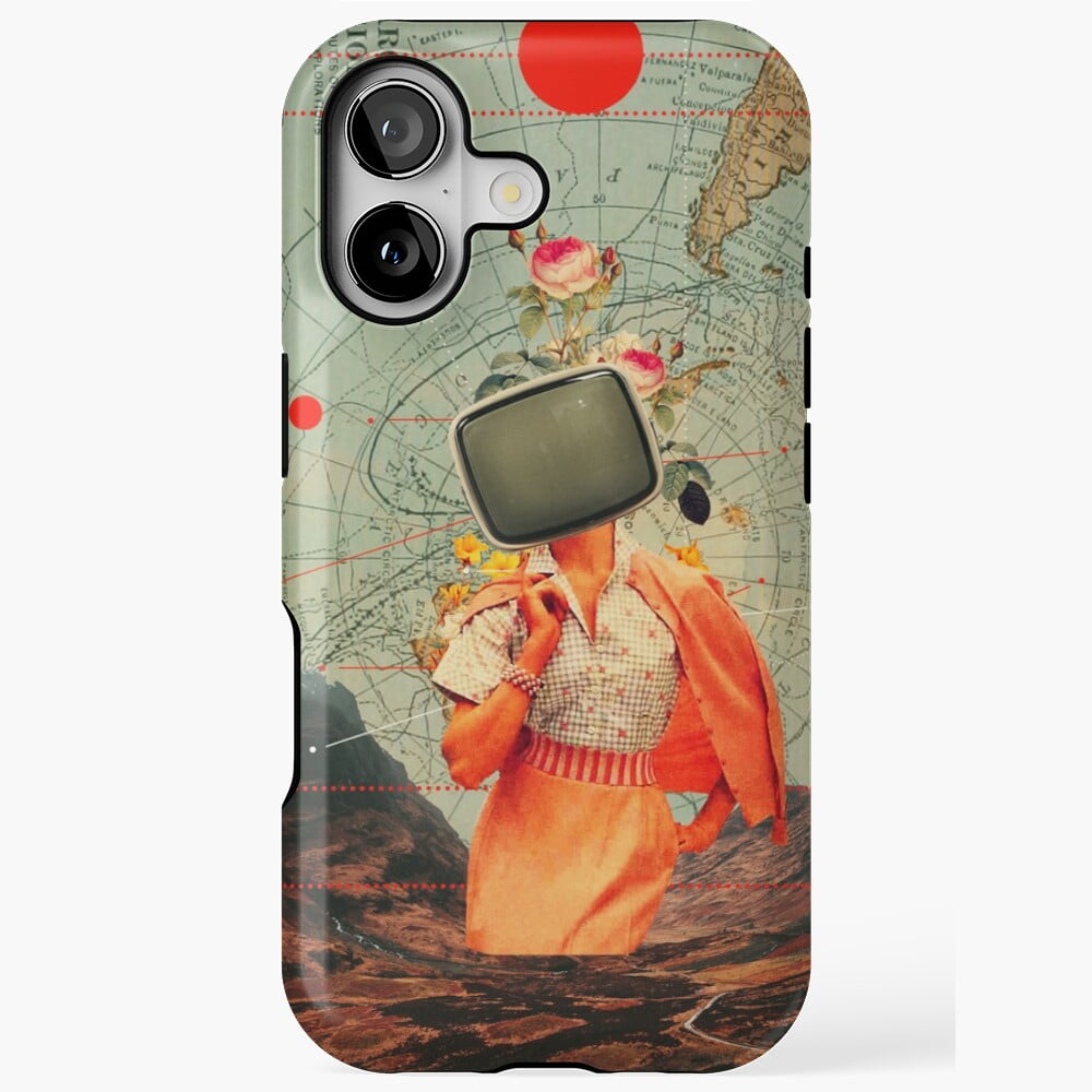 Antarctic Broadcast Futuristic Abstract Cold Wave Graphic Case for 17 ...
