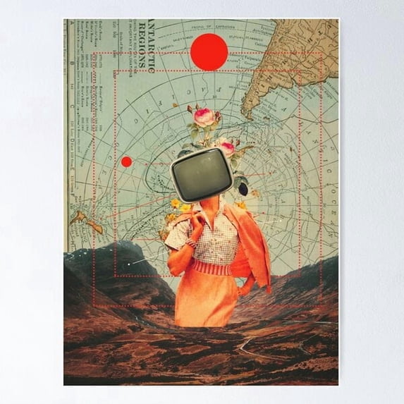Antarctic Broadcast Poster, Poster Home Decor, Poster Only - Walmart.com