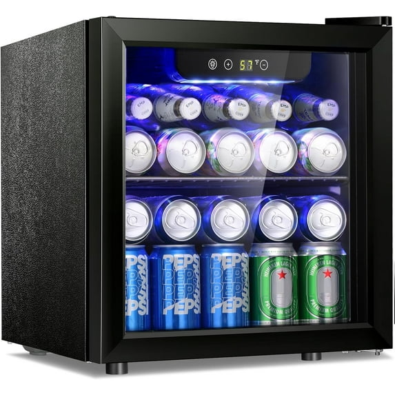 Antarctic Star 12 Bottle/48 Can Beverage Refrigerator, Wine Cooler ...
