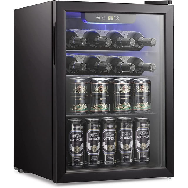 Antarctic Star 2.6cu.ft Wine Cooler/Cabinet Beverage Refrigerator ...