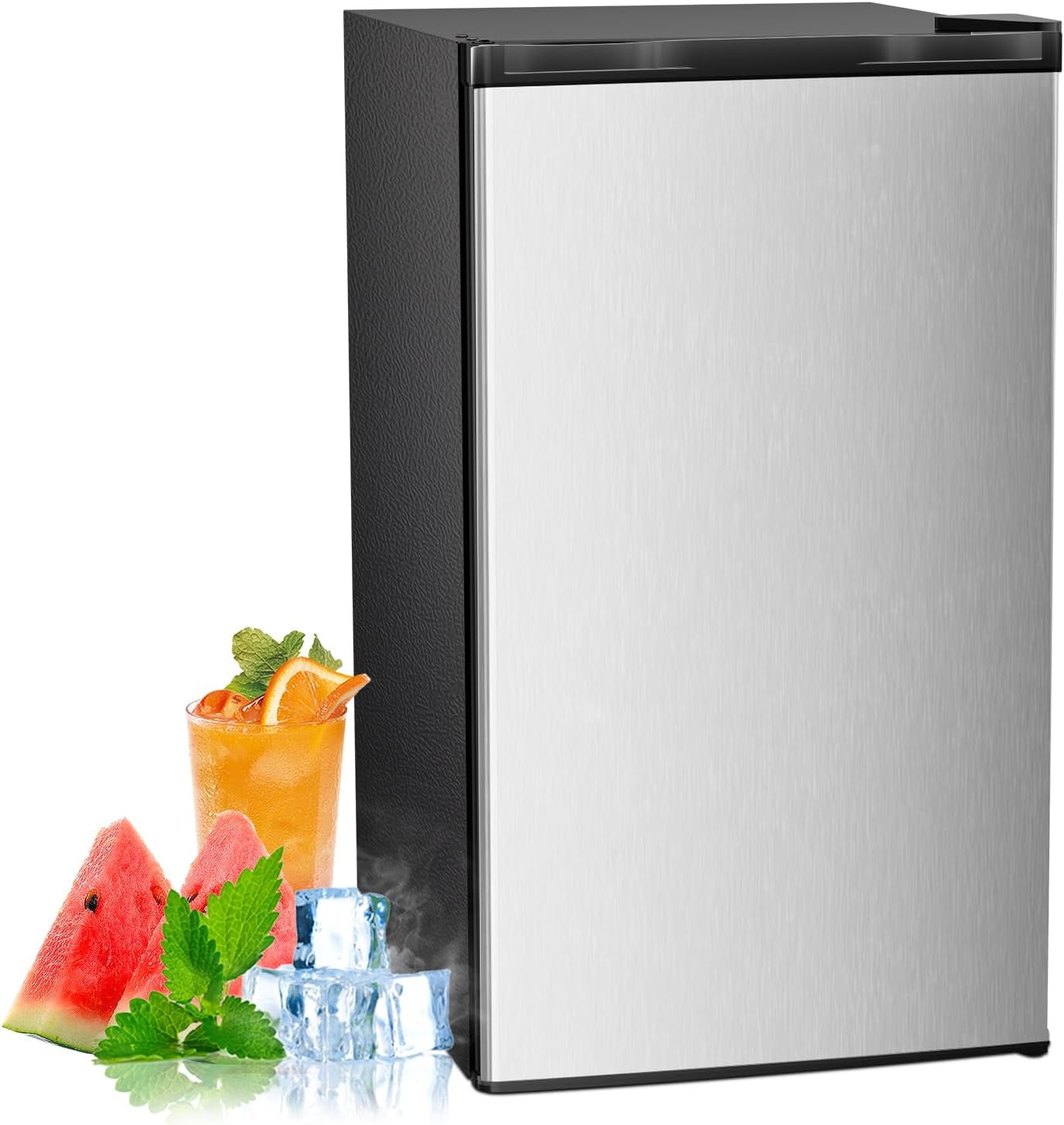 Antarctic Star 3.2 Cu.Ft. Mini Fridge with , Small Refrigerators with ...
