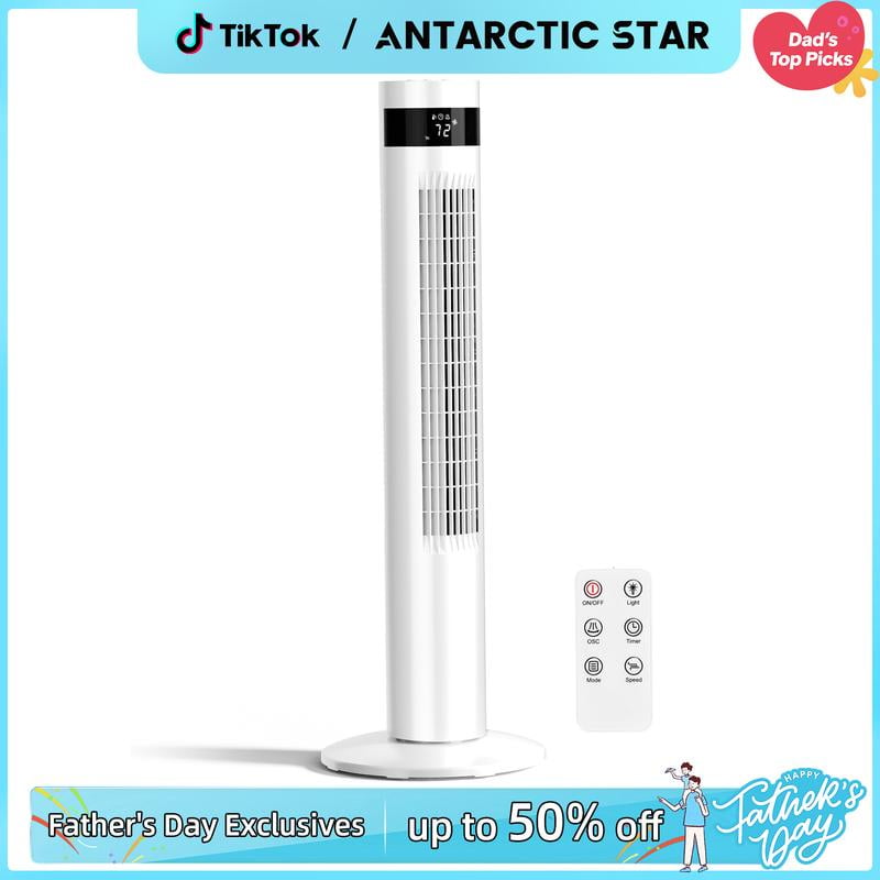 Antarctic Star 36 inch Tower Fan Portable Electric Oscillating Fan ...