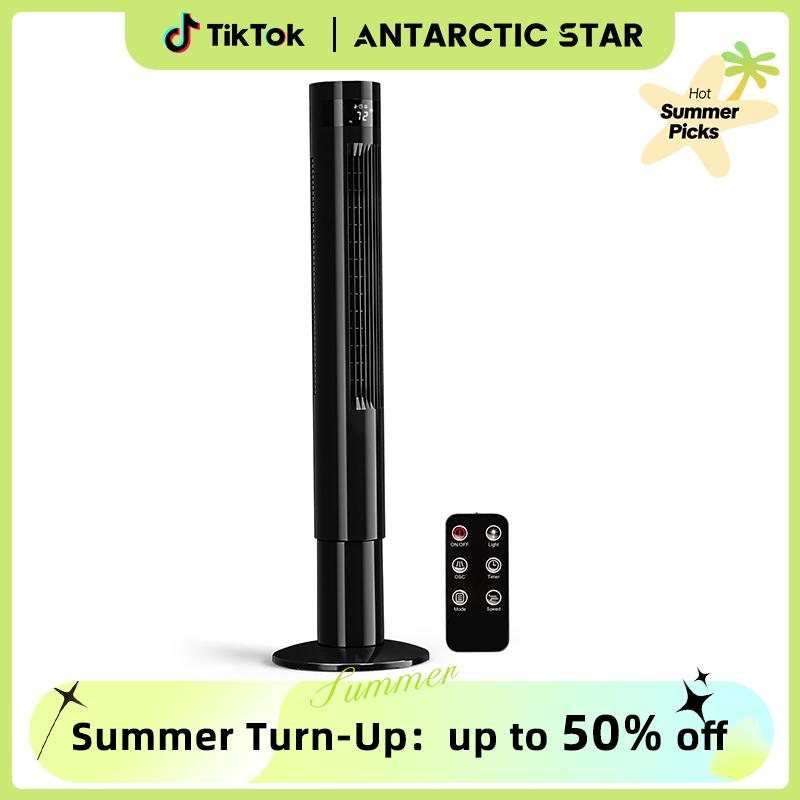 Antarctic Star 36 inch Tower Fan Portable Electric Oscillating Fan ...