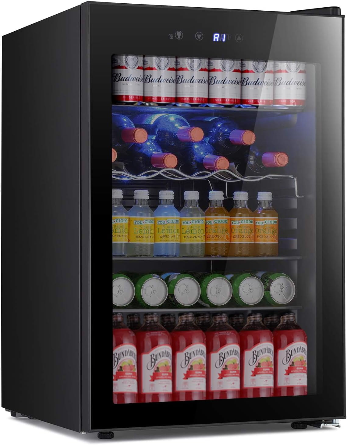Antarctic Star Beverage Refrigerator -150 Can Mini Fridge for Soda Beer ...