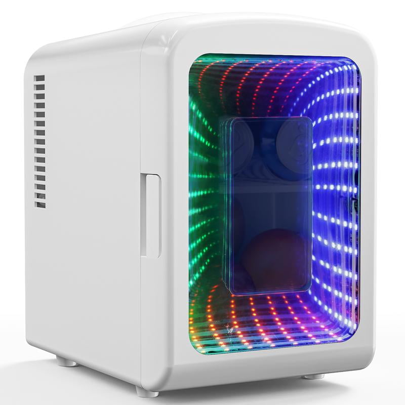 Antarctic Star Small Compact Refrigerator with Gaming Light, 4L ...
