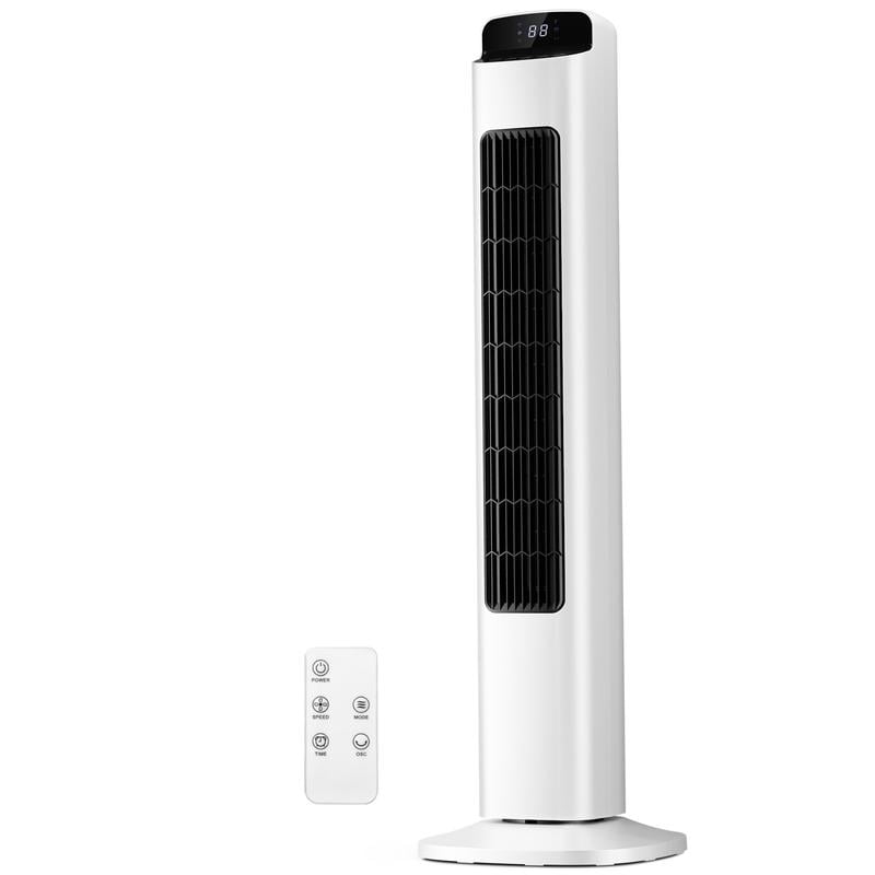 Antarctic Star Tower Fan Portable Electric 65 ° Oscillating Fan Quiet ...
