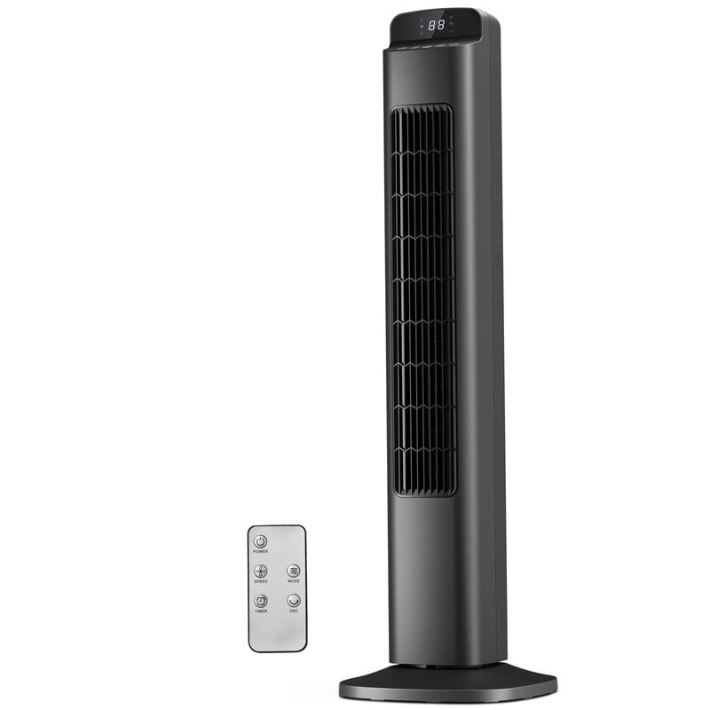 Antarctic Star Tower Fan Portable Electric 65° Oscillating Fan Quiet ...