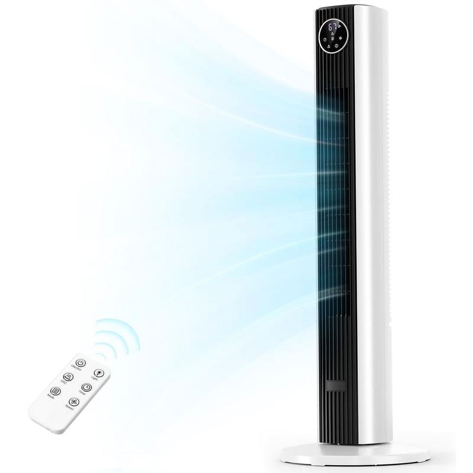 Antarctic Star Tower Fan Portable Electric 85° Oscillating Fan with ...