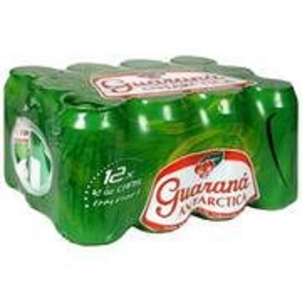 Guarana Antarctica Soda, Guarana Flavor, 11.83 Fl. Oz., Pack of 12 ...