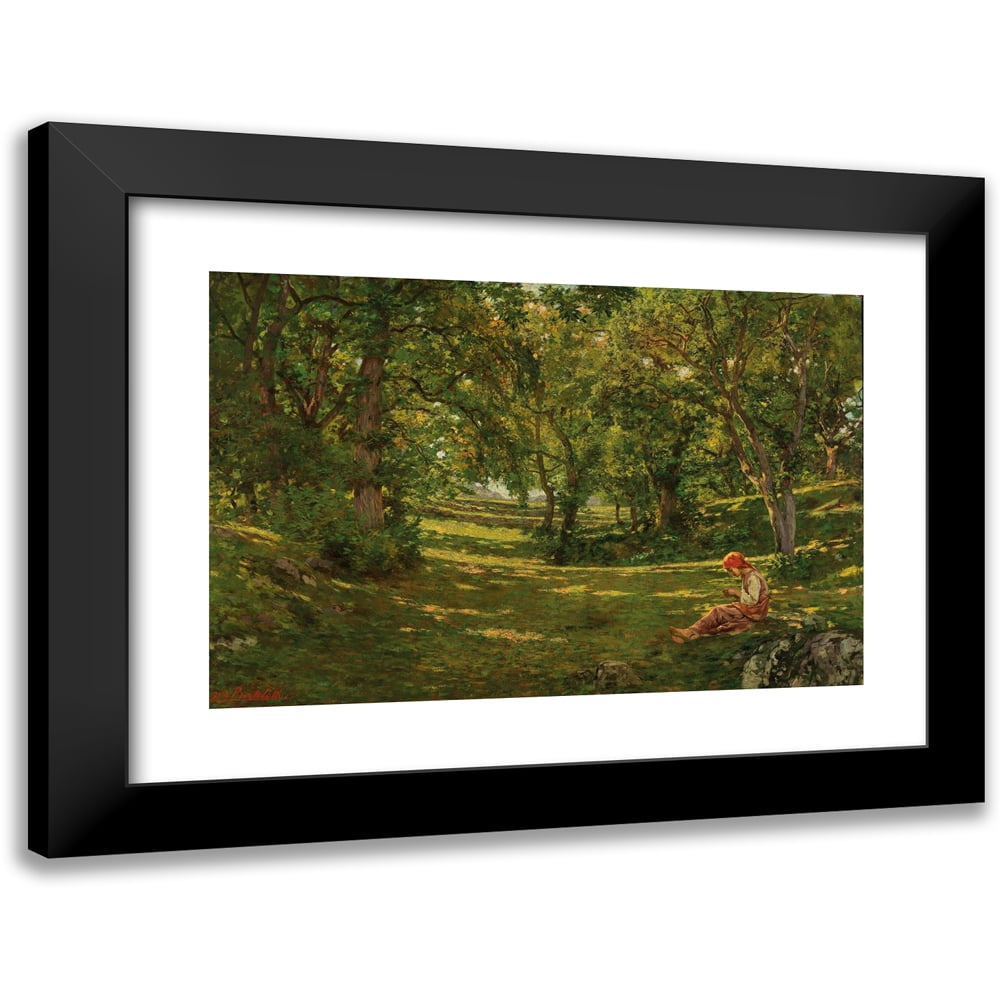 Antare Cesare Bertolotti 24x17 Black Modern Framed Museum Art Print ...