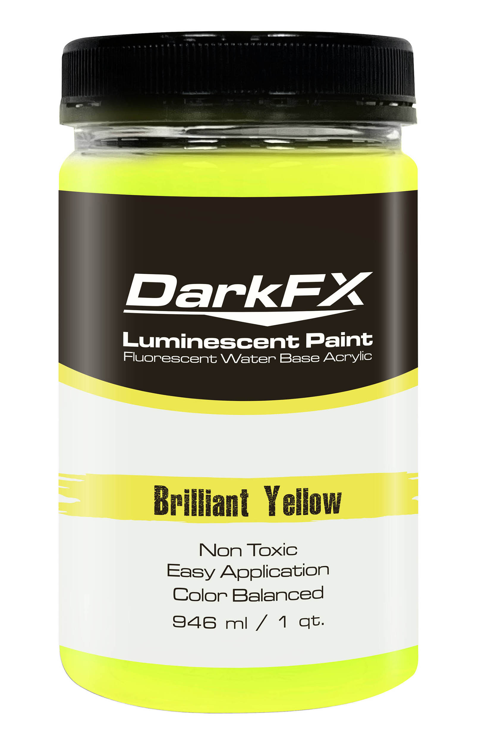 Antari DFX-VL1QT-BYL, 1 Quart DarkFX UV Paint - Bright Yellow - Walmart.com