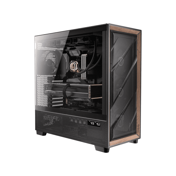 Antec FLUXPRO Flux Pro Full-Tower E-ATX PC Case Black - Walmart.com