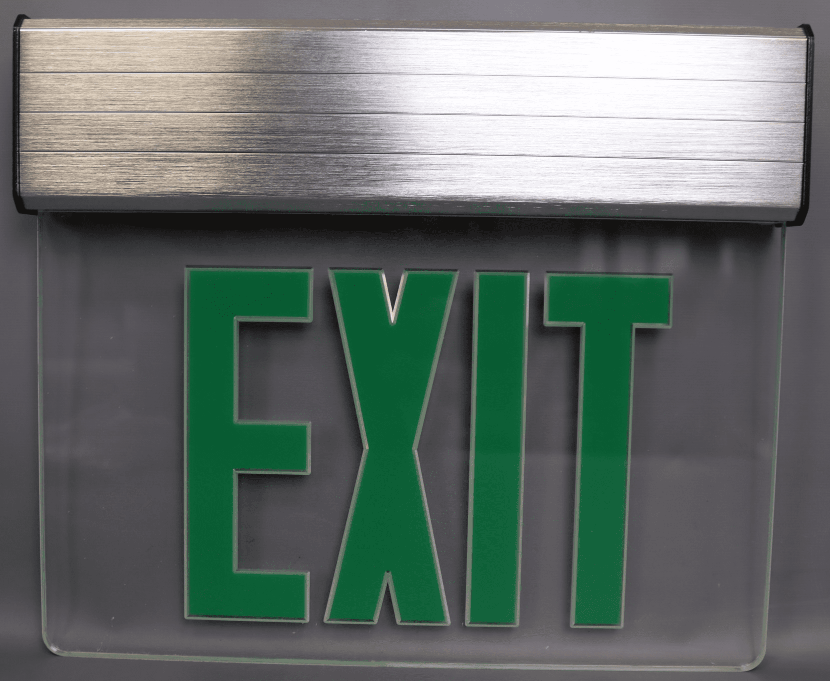 Antec Lighting LED Exit Sign, Emergency Acrylic Panel, Battery Backup ...