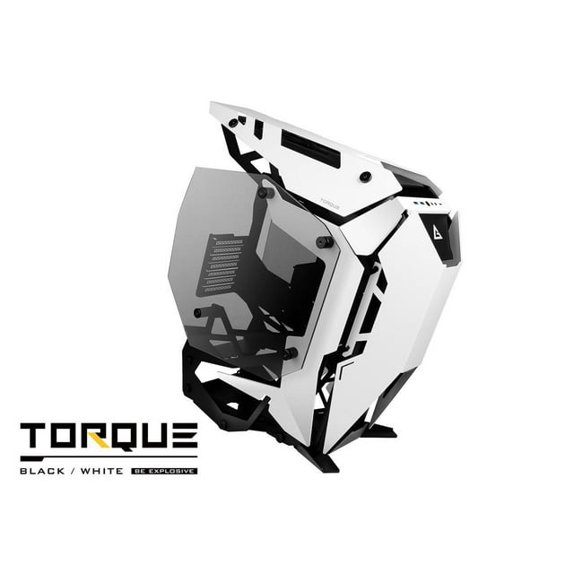 Antec TORQUE White / Black Aluminum ATX Mid Tower Computer Case/ Winner ...