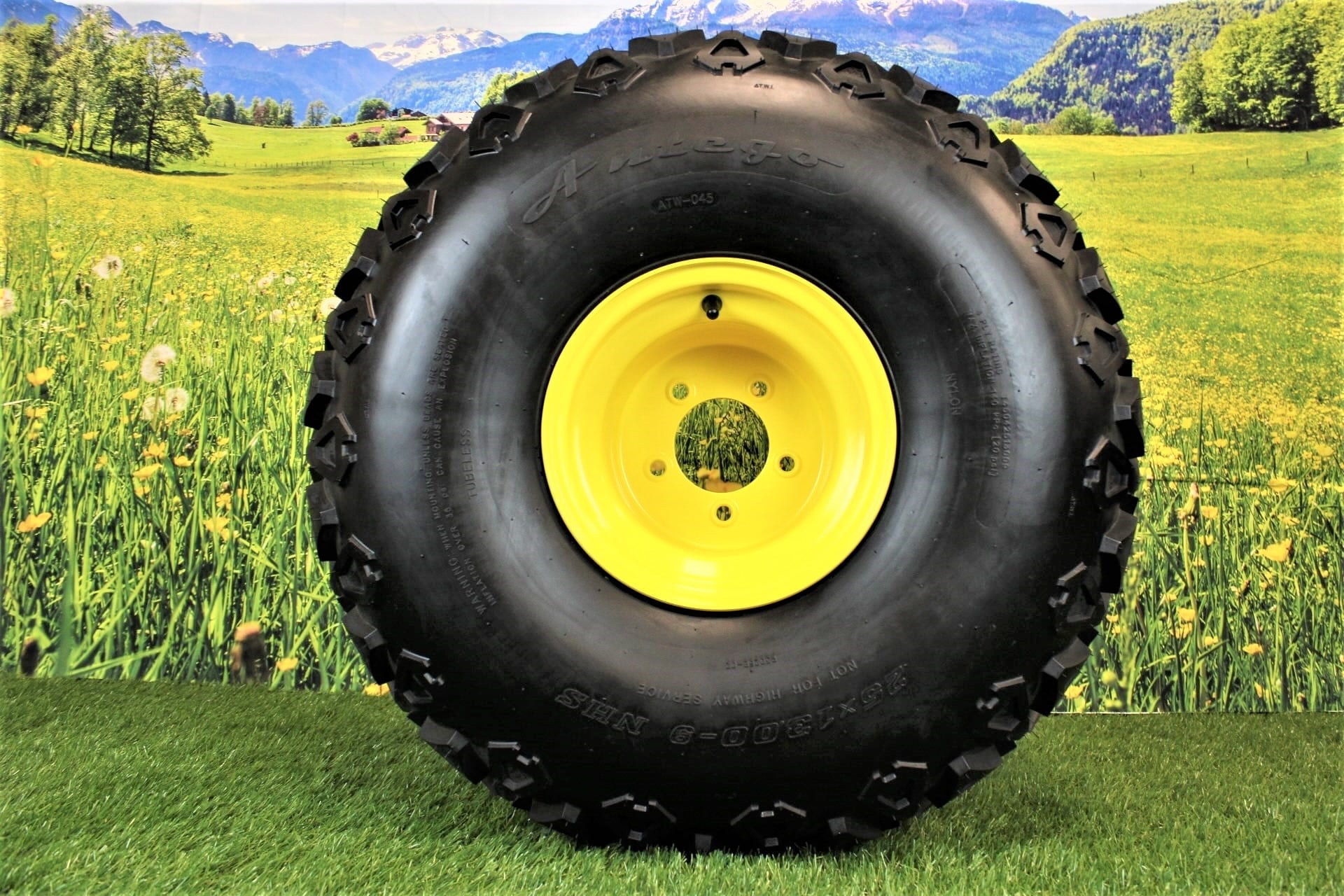 Antego John Deere Gator Rear Tire & Wheel Assembly 25x13.00-9 - Walmart.com