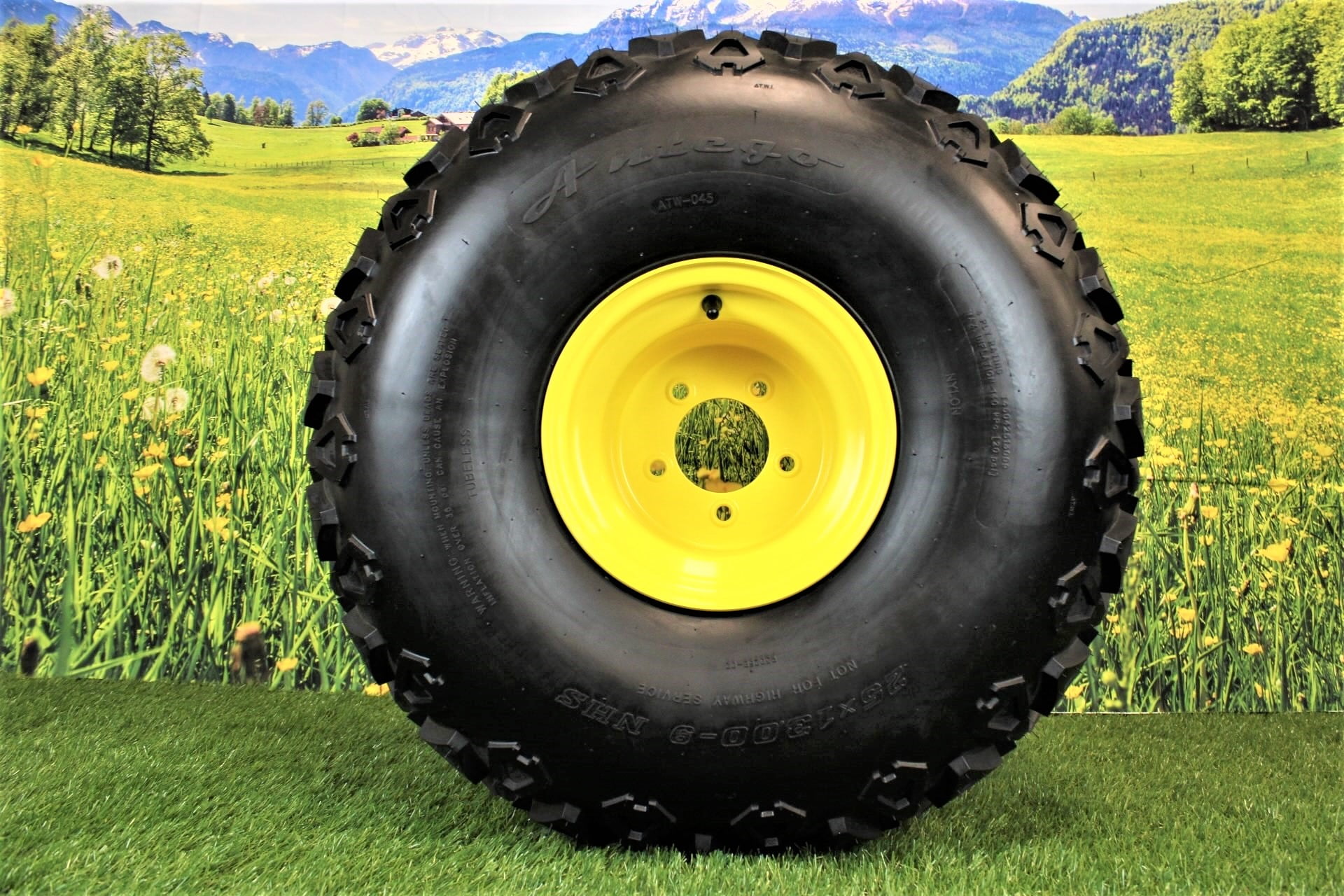 Antego Tire and Wheel 25x13.00-9 John Deere Gator Rear Tire and Wheel ...