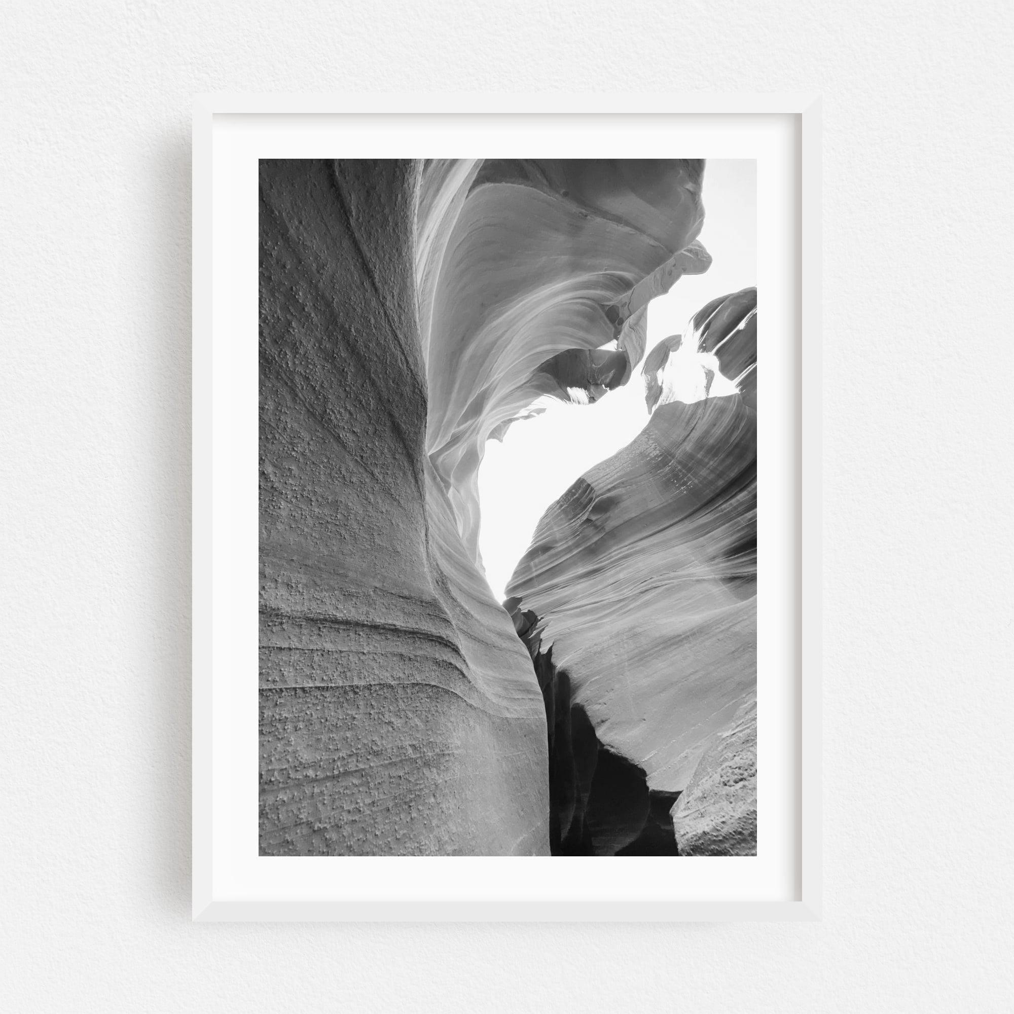 Antelope Canyon Black & White XLIII - Arizona Photography Black and ...