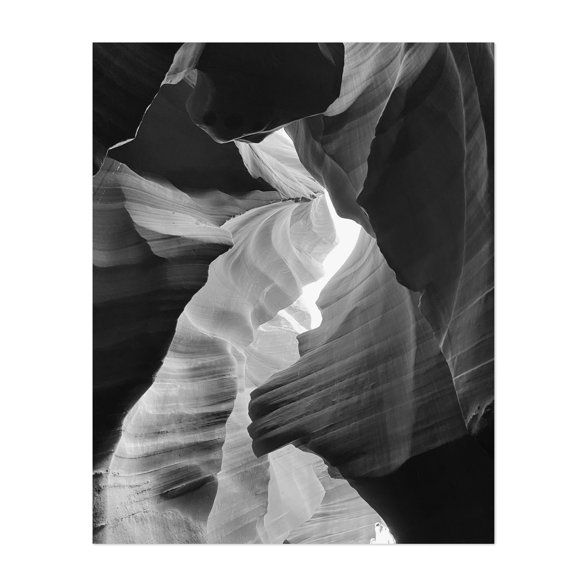 Antelope Canyon Black & White XX - Arizona Photography Abstract Desert ...