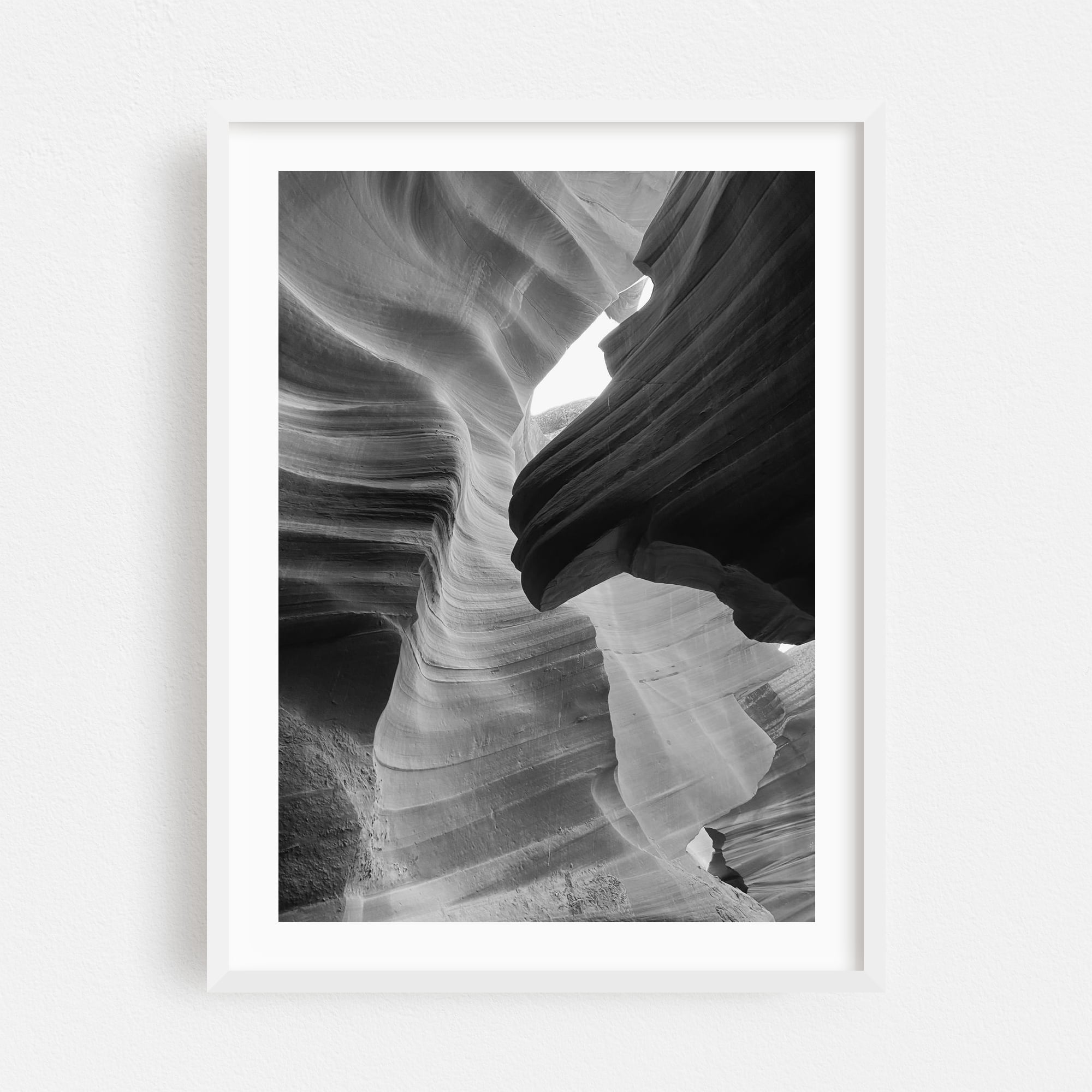 Antelope Canyon Black & White XXXVI - Arizona Photography Abstract ...