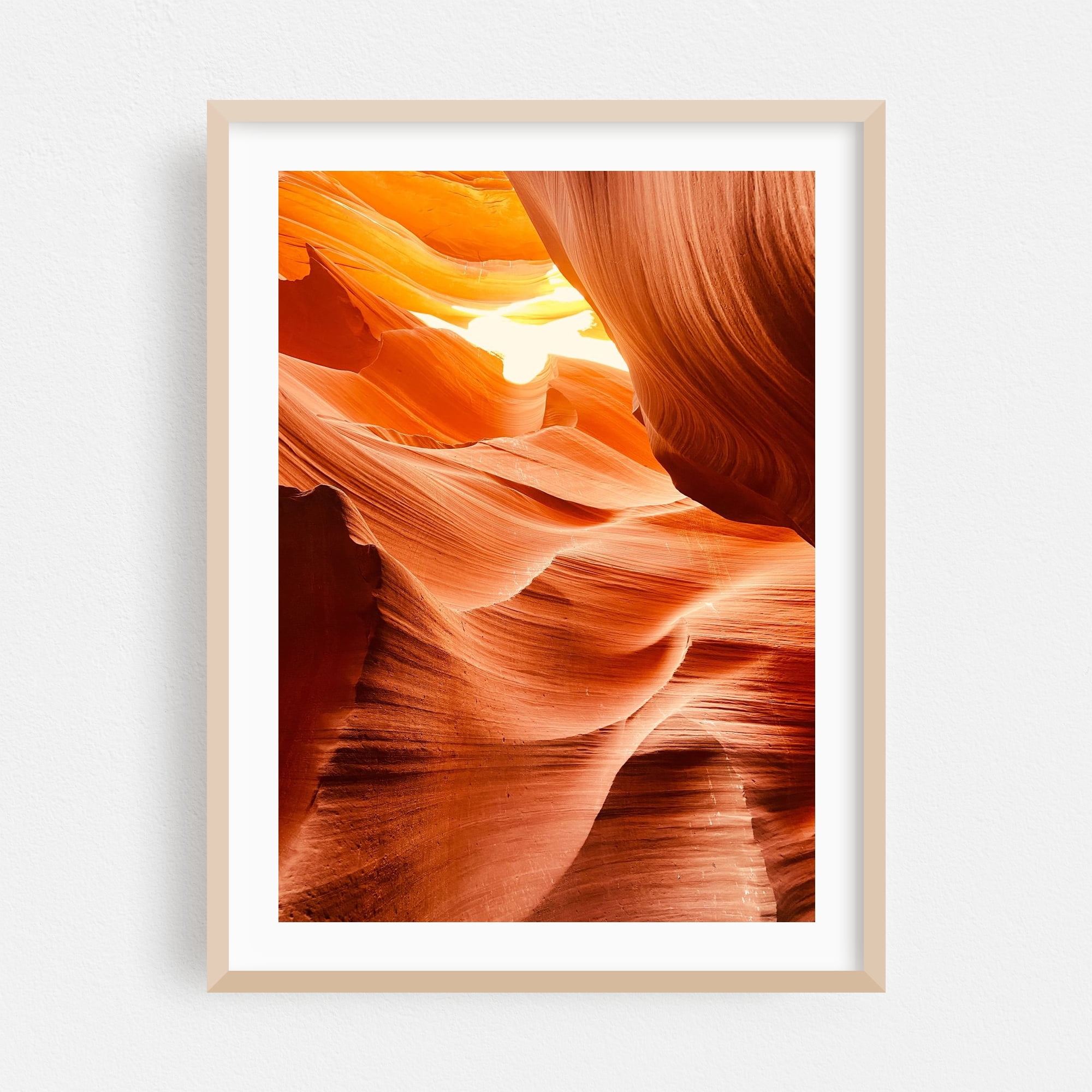 Antelope Canyon IX - Arizona Photography Desert Nature Abstract ...