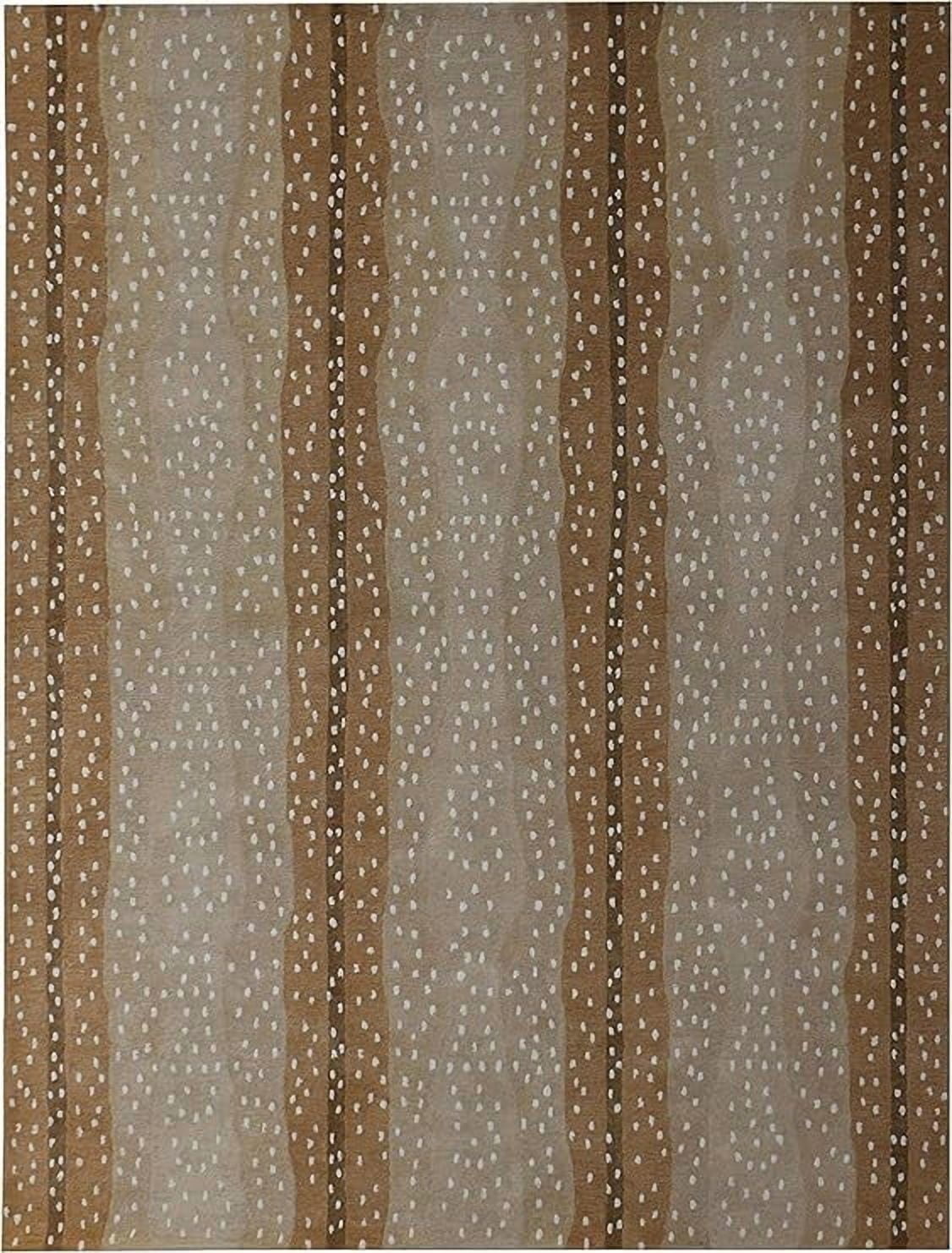 Antelope Cheetah Animal Print Wool Rug | Handmade 100% Wool Carpet ...