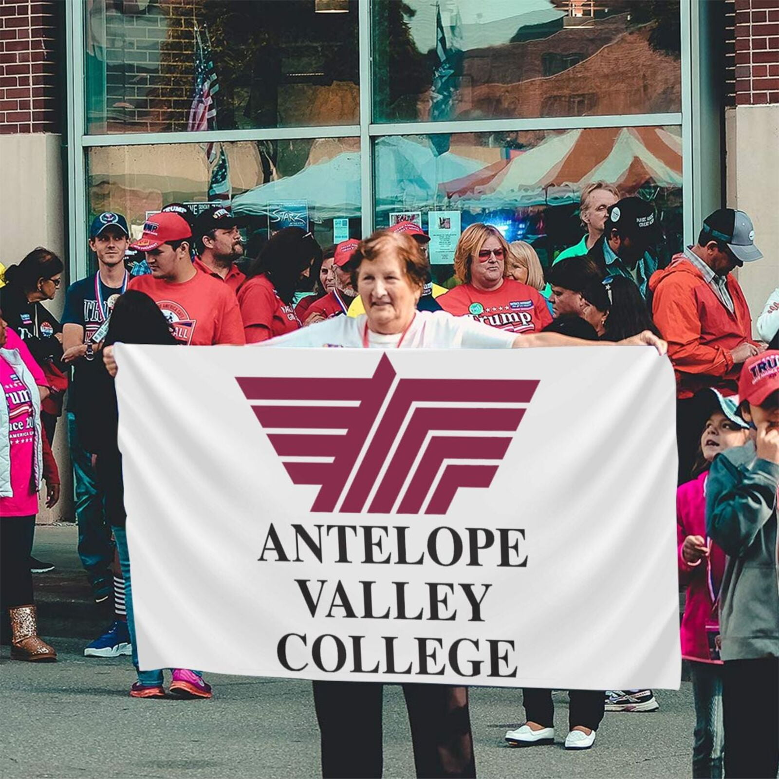 Antelope Valley College Logo Flag 3x5 FT Holiday Banner Garden Yard ...