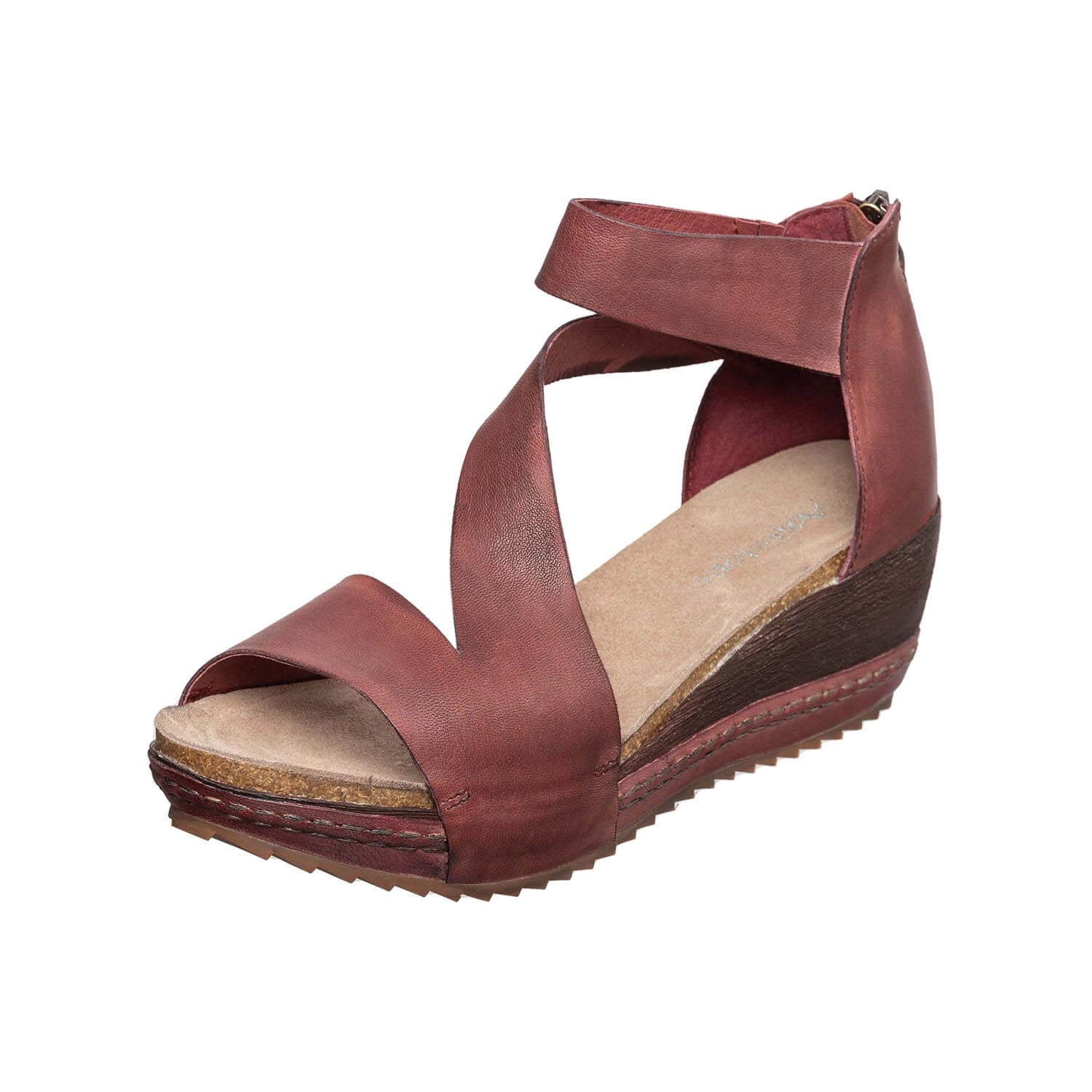 Antelope Women's Davi Leather Wedge Sandals - Walmart.com