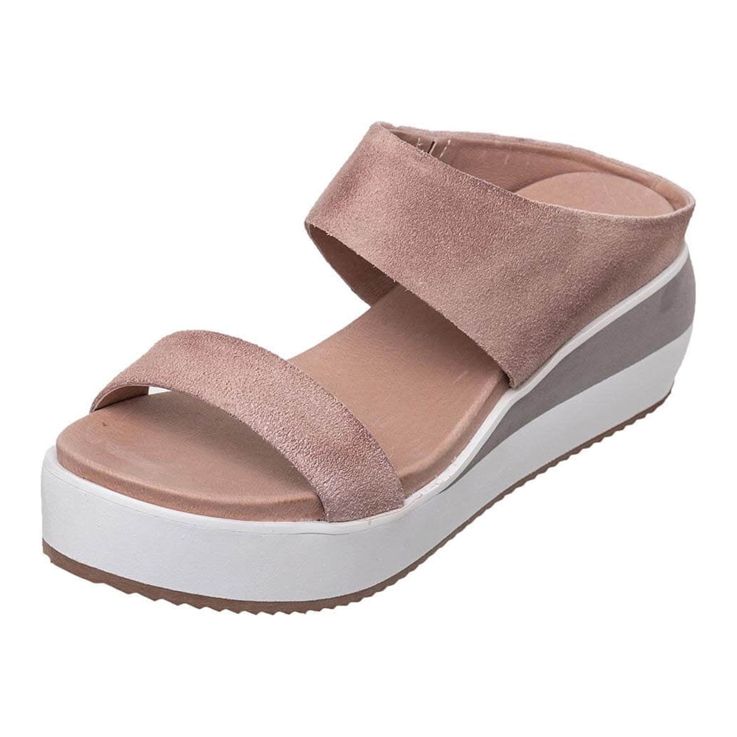 Antelope Women's Faina Suede Wedge Platform Sandals - Walmart.com