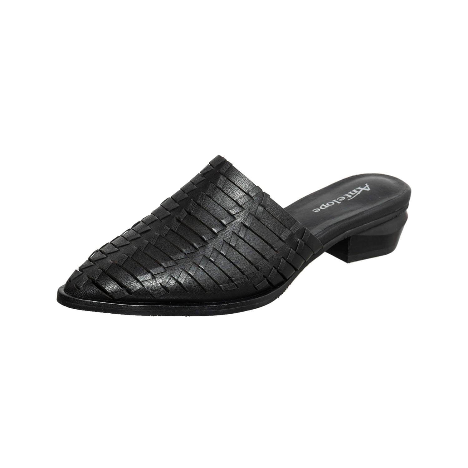 Antelope Women's Ladessa Leather Heel Mules - Walmart.com