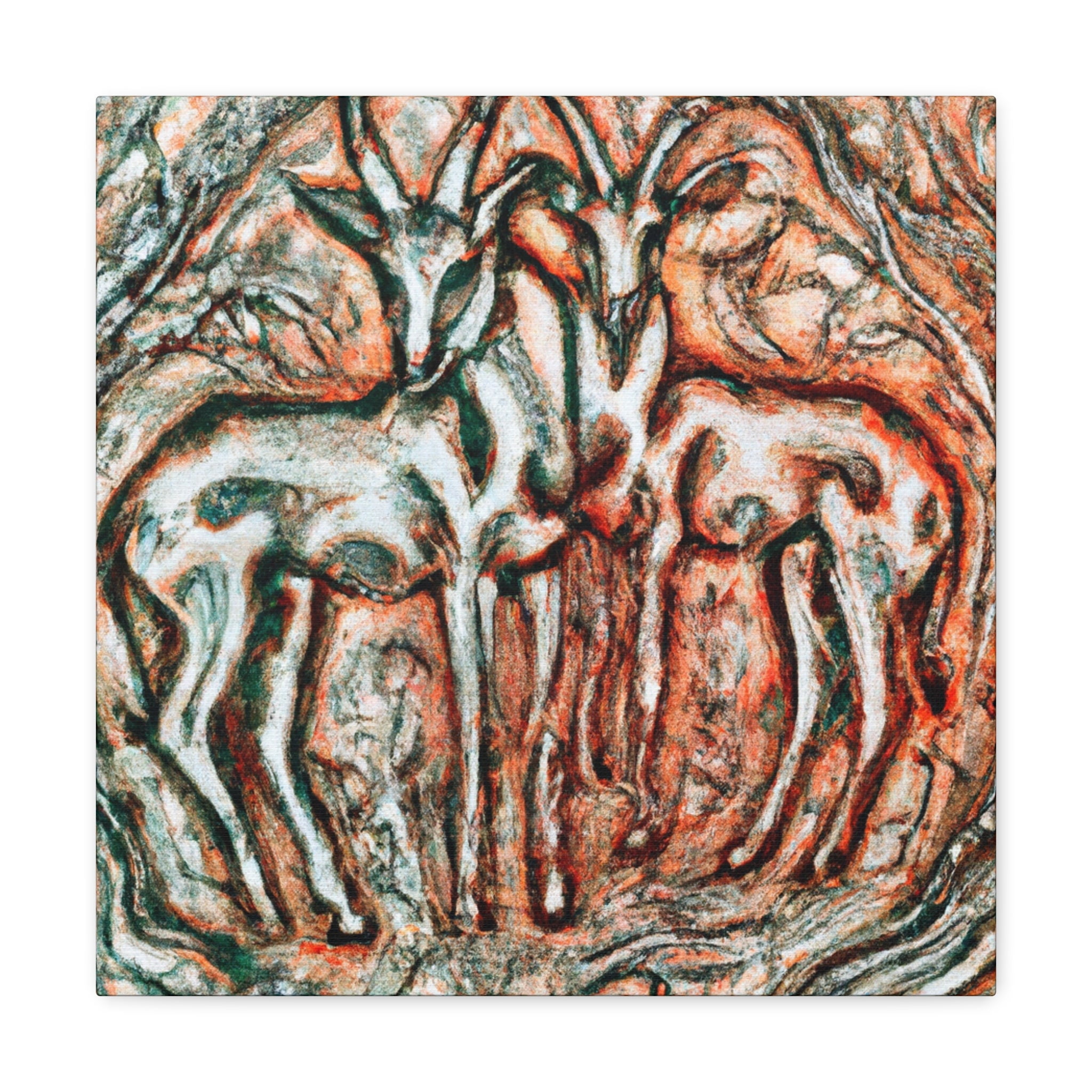 Antelope in Colorburst - Canvas - Walmart.com