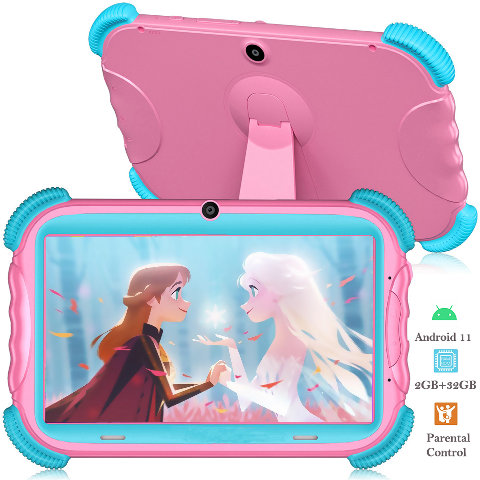 7" HD PBS Kids Playtime Pad Kid Safe Tablet - Wifi Ready 16GB Storage ...