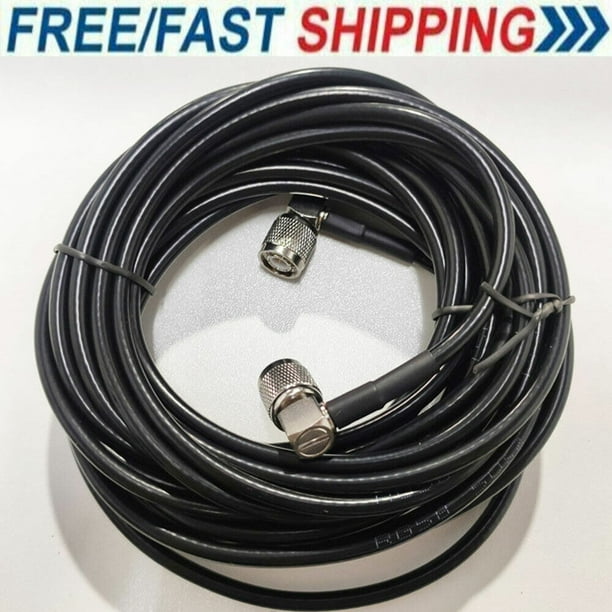 Antenna 25FT 90° For Trimble Leader GPS Cable EZ-guide FMX TNC Right ...