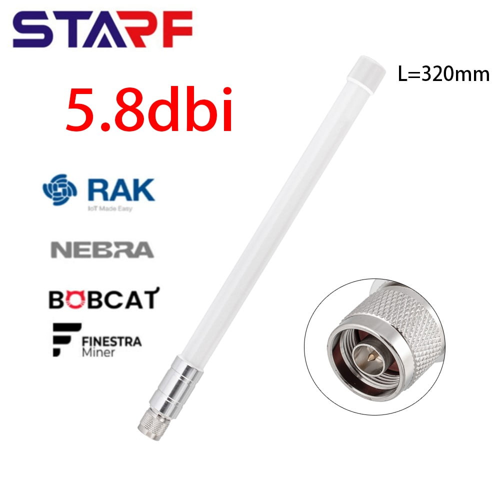 Antenna Adapter Vertical Polarization Waterproof 5.8dBi 868-915MHz ...