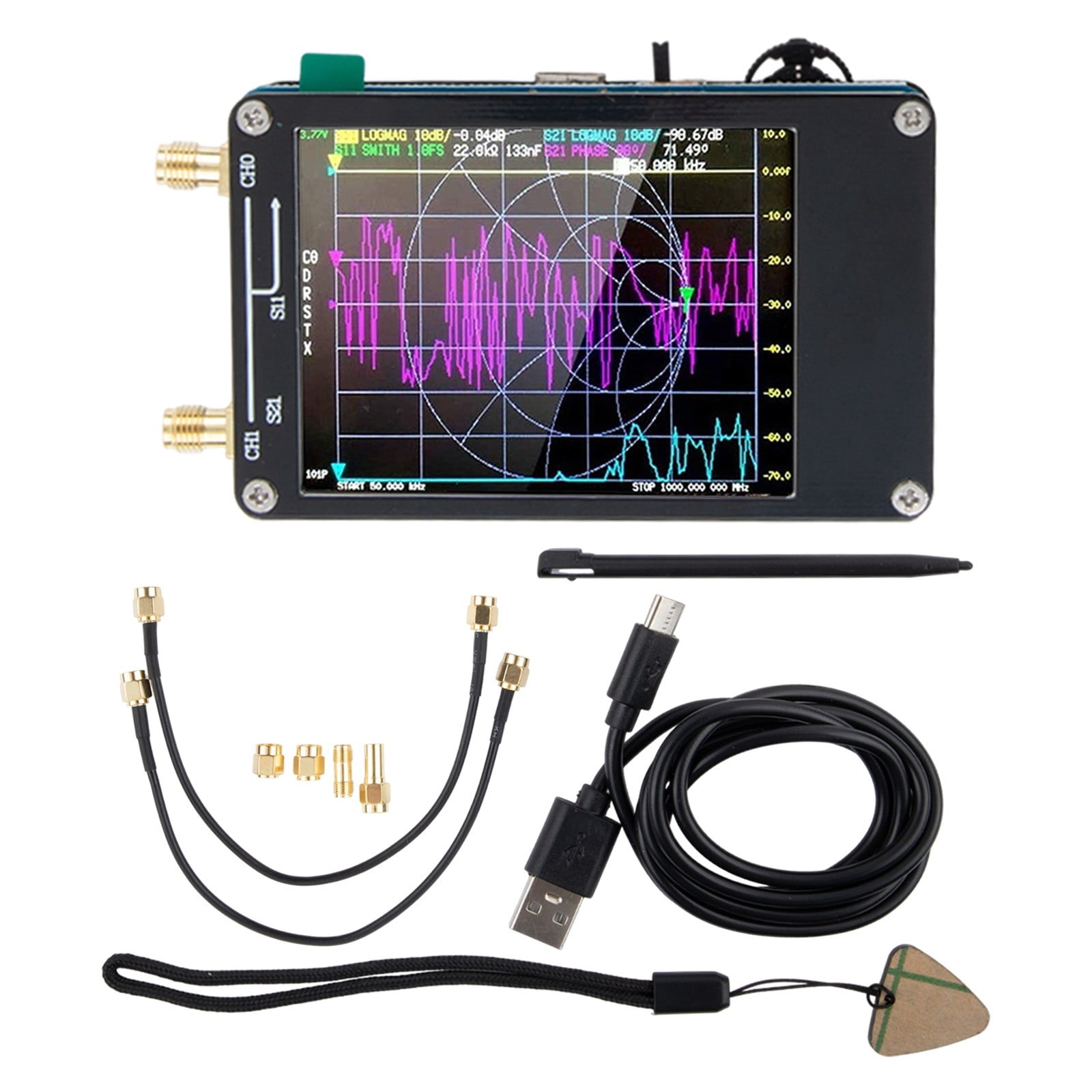 Antenna Analyzer Featuring User Friendly Touch Screen Interface and ...