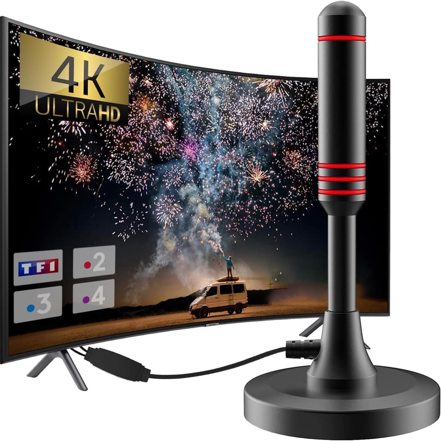Antenna, Digital Antenna with Magnetic Base, Indoor Antenna with ...
