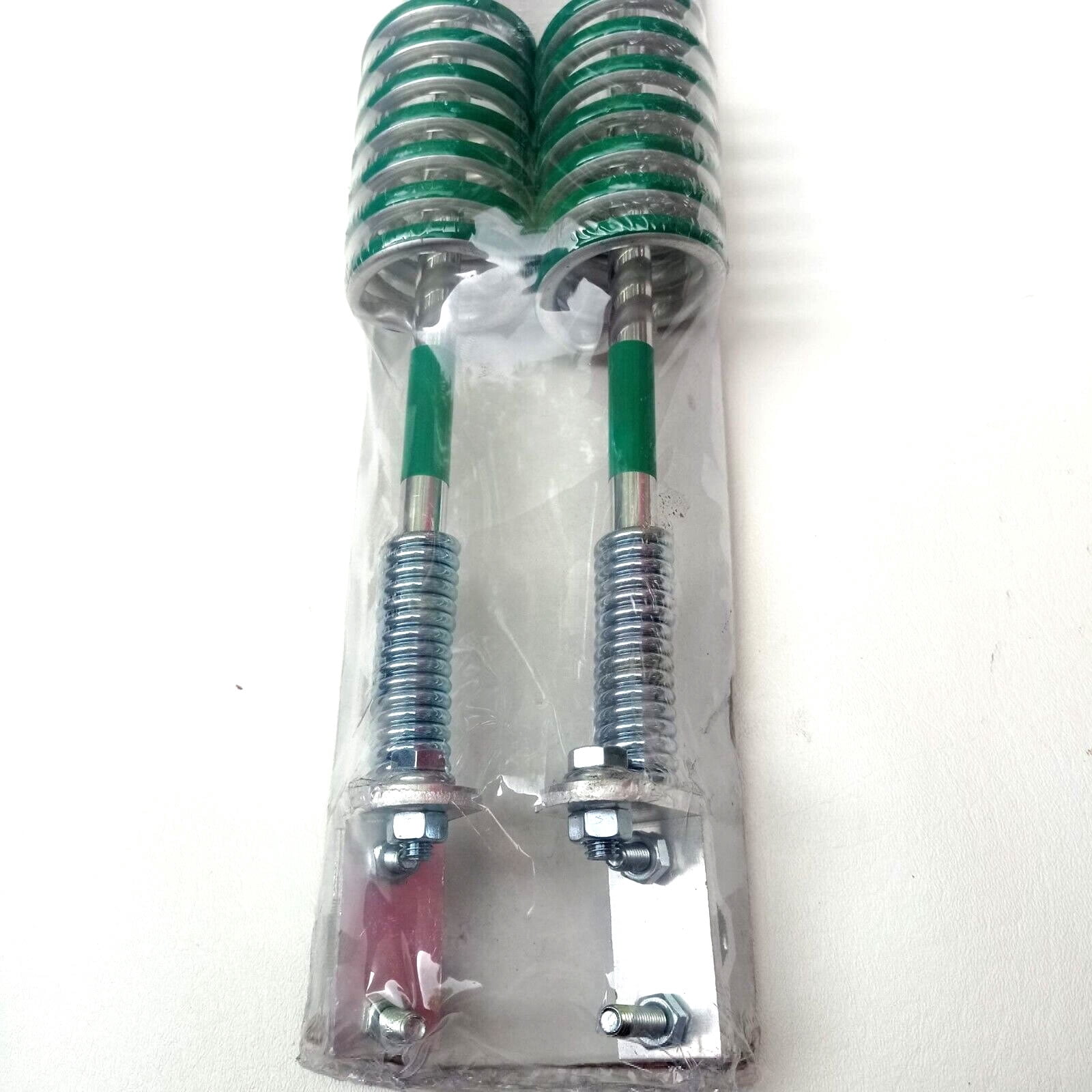 Antenna Triple Green & Chrome Color Spiral-Flex Non-Tunable 41" 2 Pcs ...