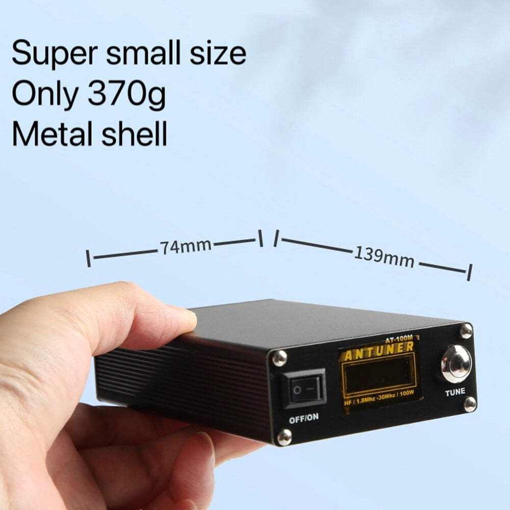Antenna Tuner,1.8mhz-30mhz 100w Tuner Built-in Antenna Tuner Built-in ...