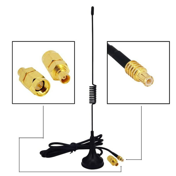 AntennaPro 1090MHz ADS-B Receiver with Magnetic Base and MCX Adapter ...