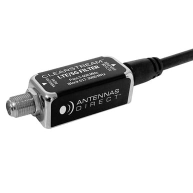 Antennas Direct ClearStream LTE 5G Filter for TV Antennas - Walmart.com