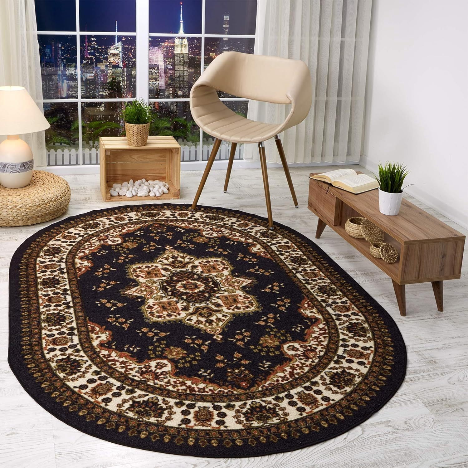 5 X 7 Rubber Backed Rugs