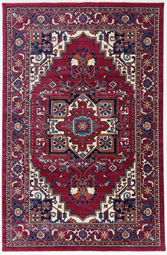 Antep Rugs ORIENTAL Collection TEBRIZ Oriental Polypropylene Area Rug ...