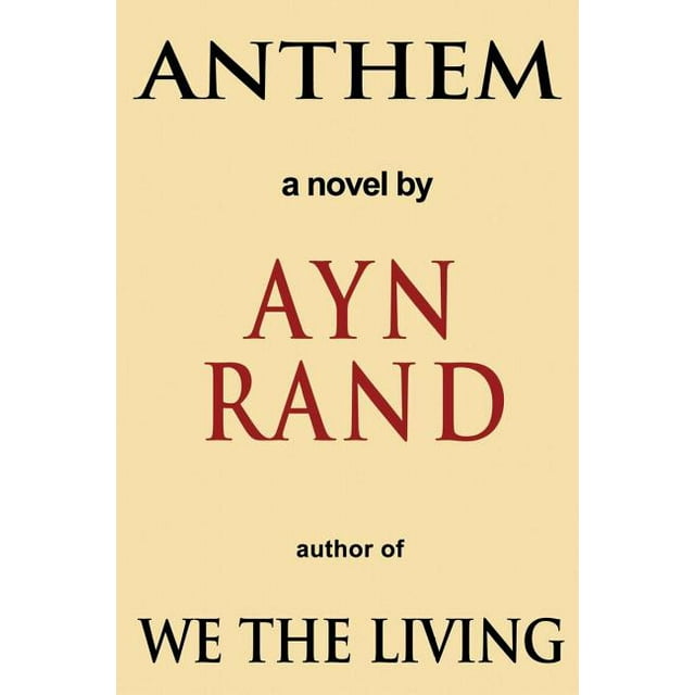 Anthem (Paperback) by Ayn Rand - Walmart.com